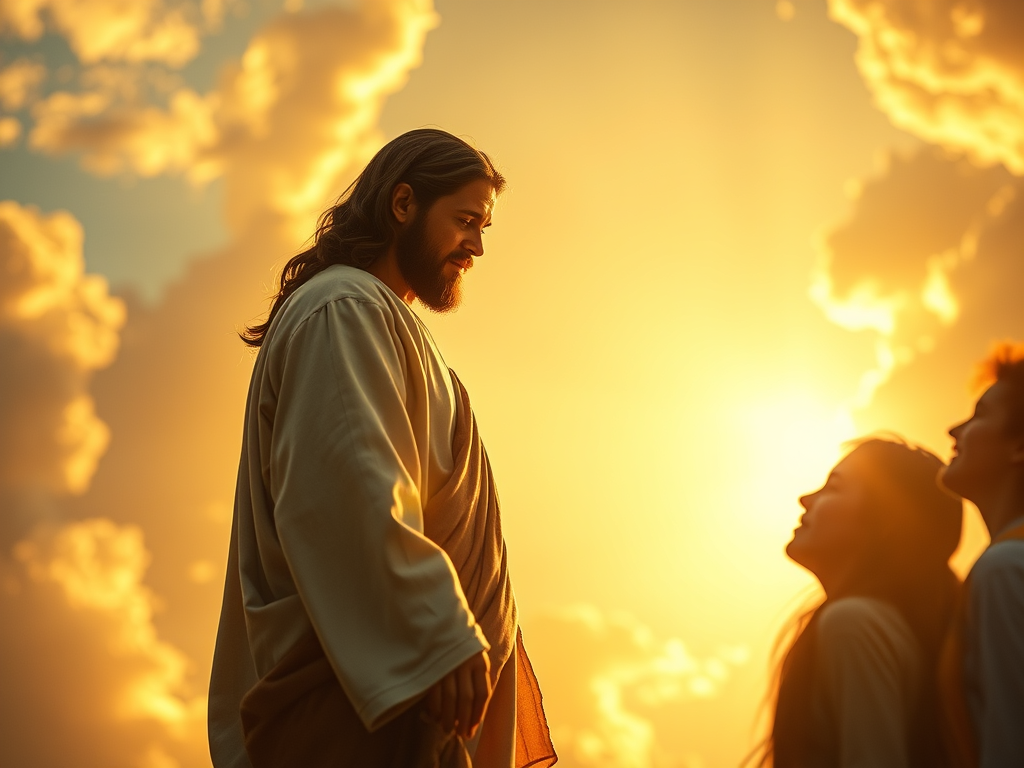 God the Son, Jesus, Came Down to Earth to Be Your Savior! Call to Him ...